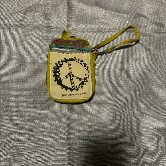NATURAL LIFE | Bags | Natural Life Yellow And Green Wallet Compact And ...